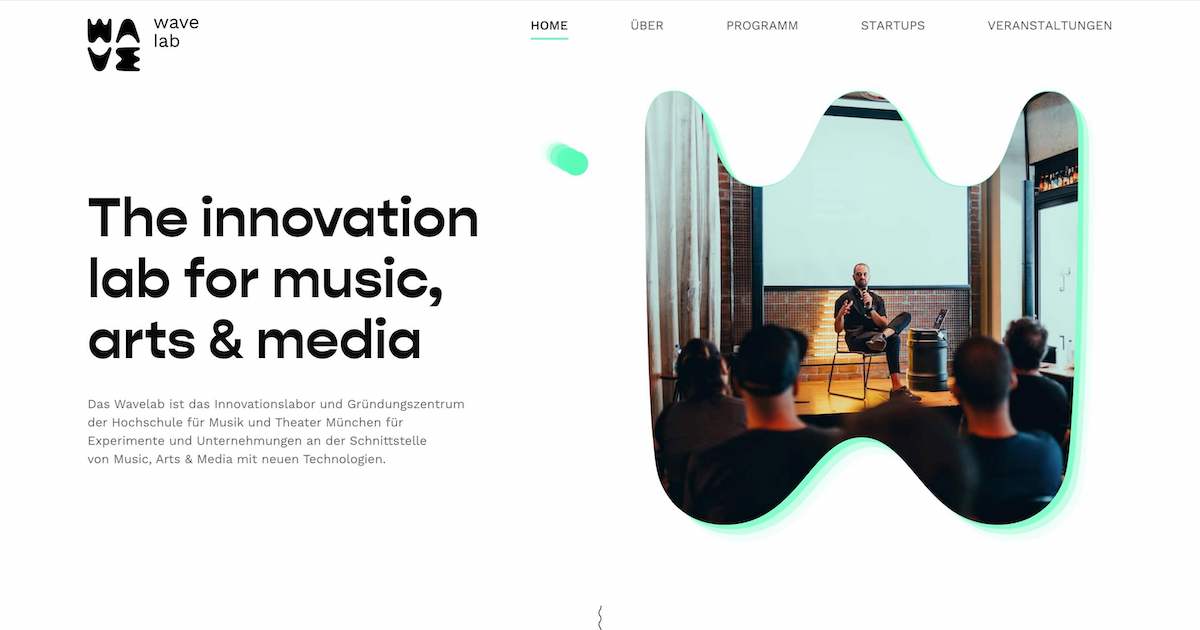 Wavelab ~ Innovation Lab und Gründerzentrum für Music, Arts & Media